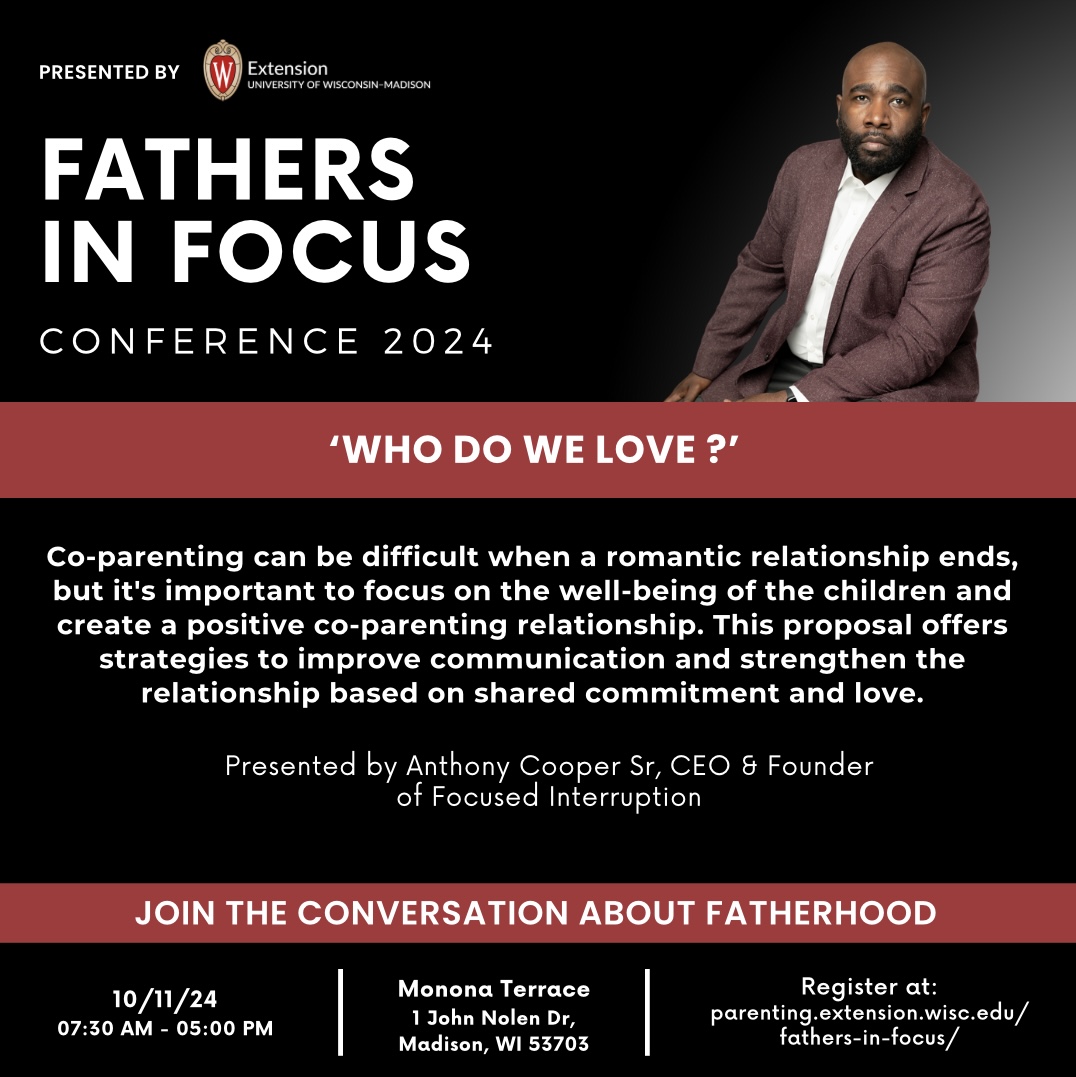 ONE WEEK AWAY – Fathers In Focus Conference 2024 – Extension Dodge County