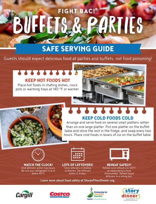 Tips To Keep Those Family Buffets Safe & Enjoyable – Extension Dodge County