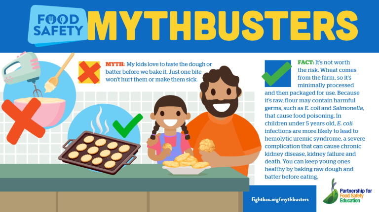Food Safety MYTH: My Kids Love To Taste Cookie Dough… – Extension Dodge ...