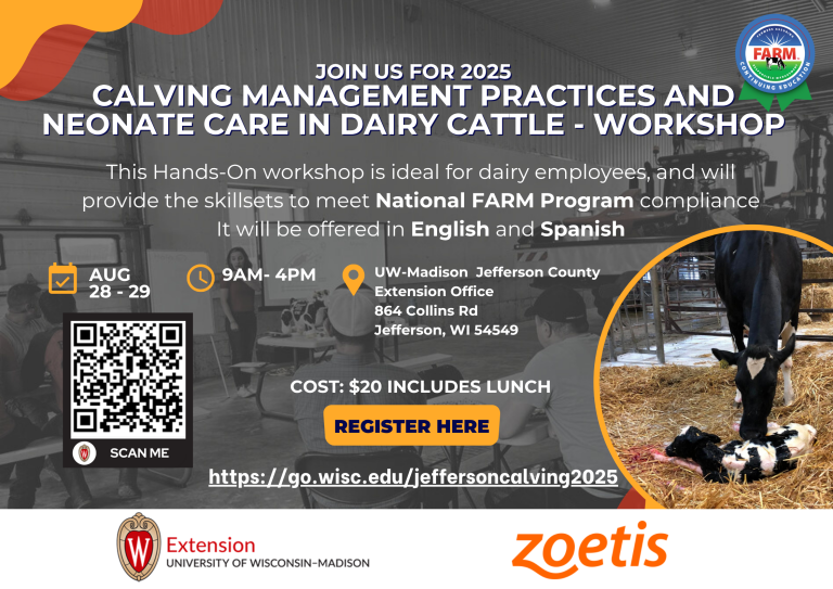 Calving Management Workshop – Extension Dodge County