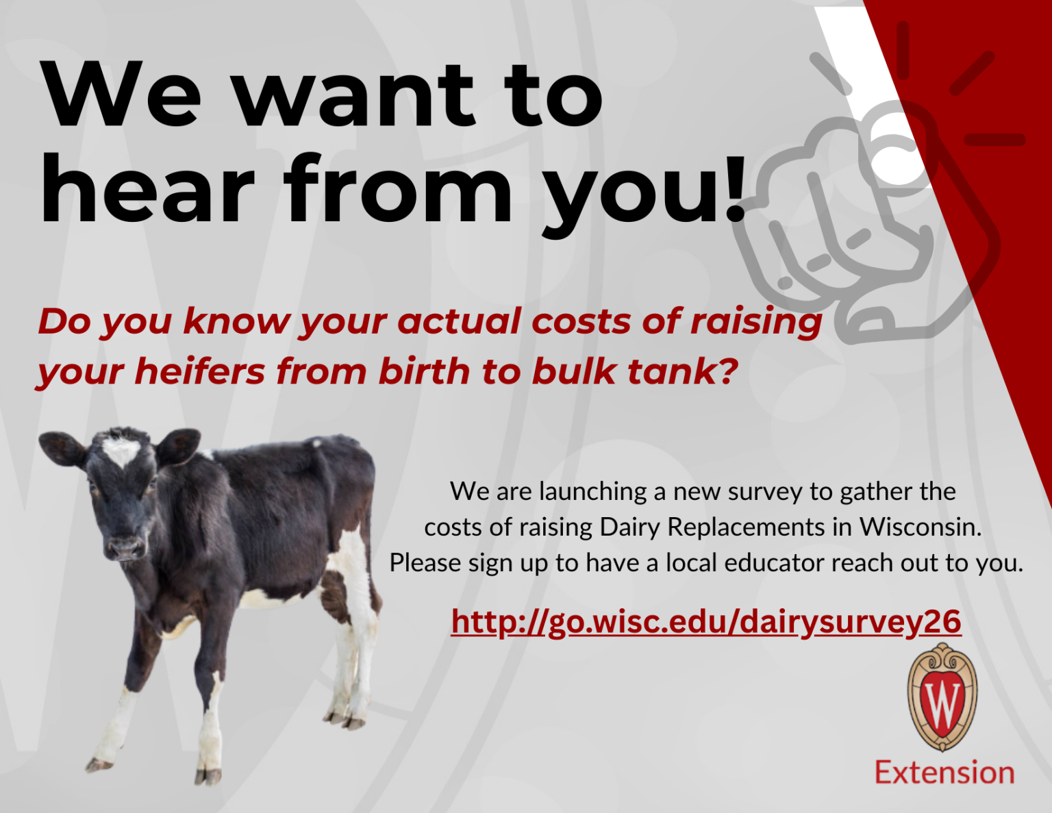 Dairy Survey – Extension Dodge County